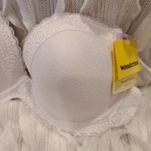 Wonderbra | Intimates & Sleepwear | Nwt White Wonderbra Midnight ...